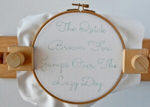 Stitches For Script Lettering - Basic to Fancy + Sampler & Tutorial